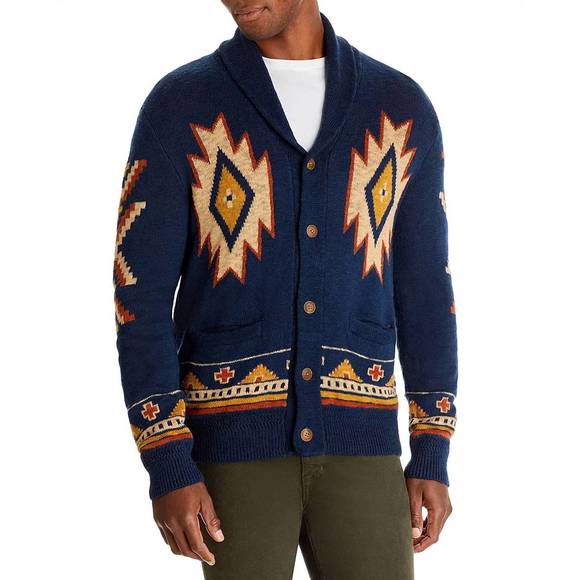 Faherty | Sweaters | New Faherty B Yellowtail Cardigan In Wolf Mountain ...